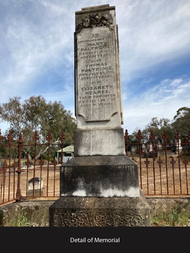 Paltridge Family – Mt Barker National Trust